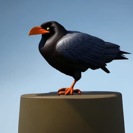 crow - AI Generated Artwork - NightCafe Creator