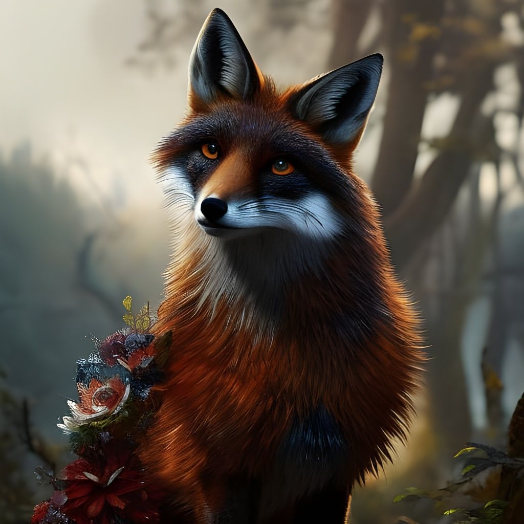 Vixen - AI Generated Artwork - NightCafe Creator