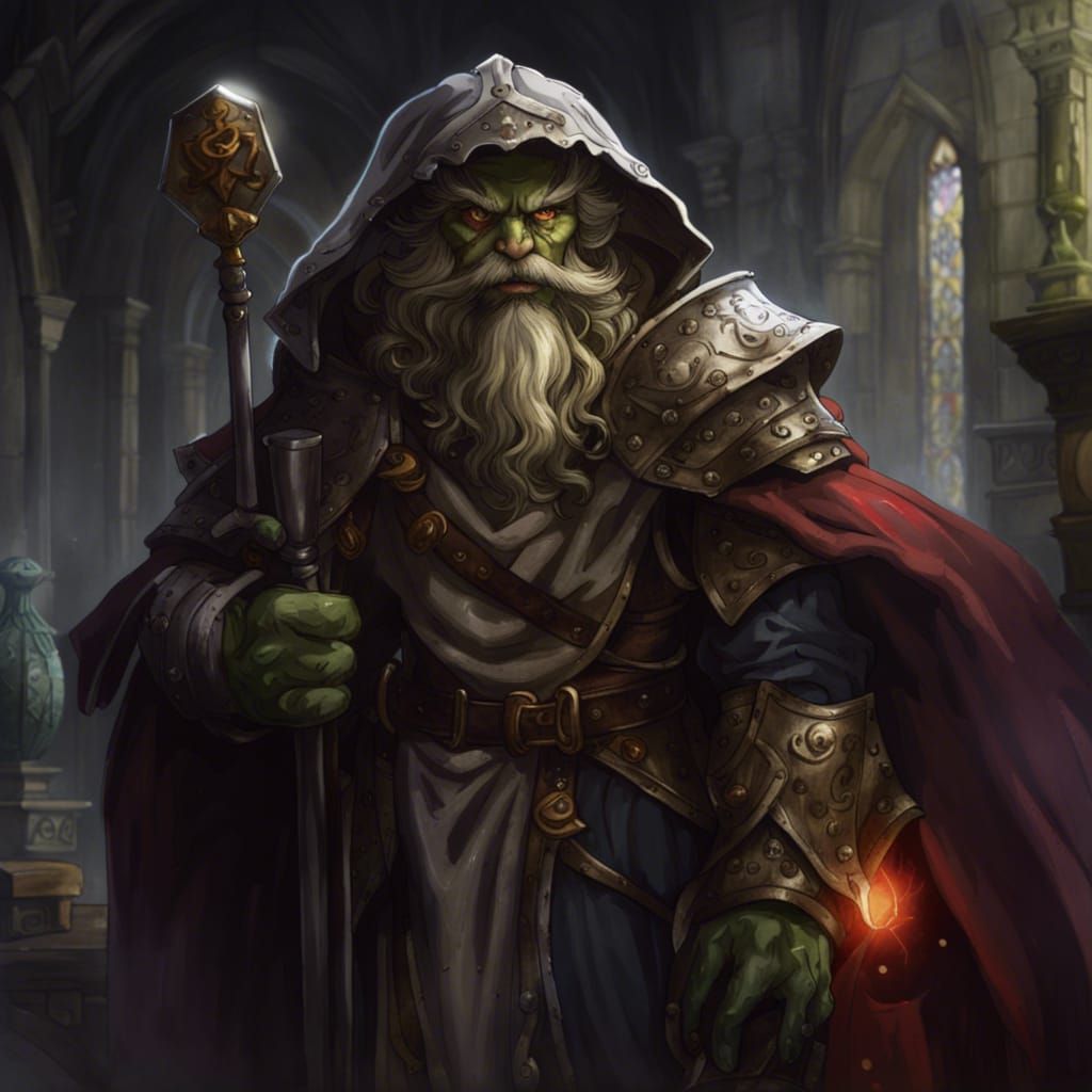 Hobgoblin Cleric - AI Generated Artwork - NightCafe Creator