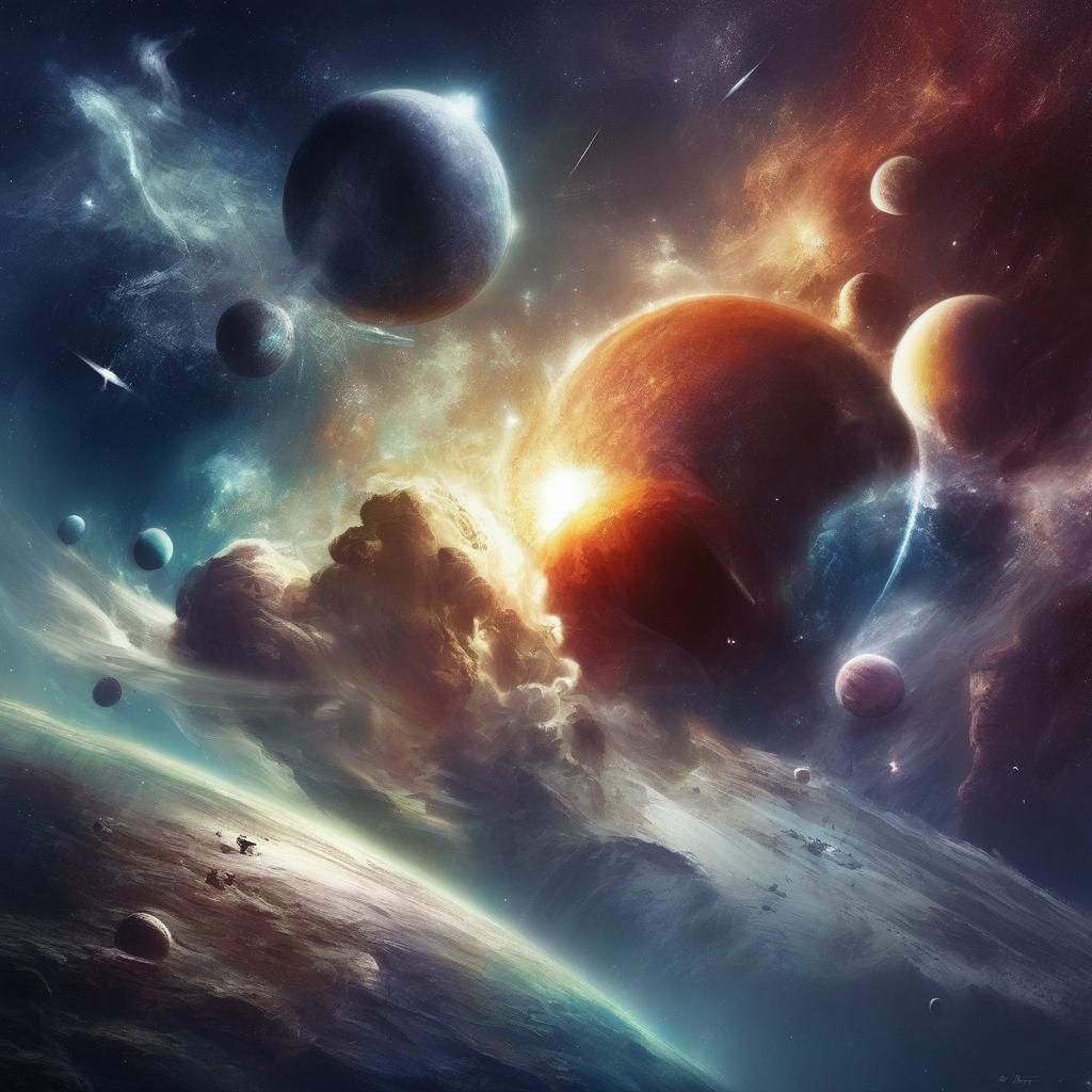 SpaceArt - AI Generated Artwork - NightCafe Creator