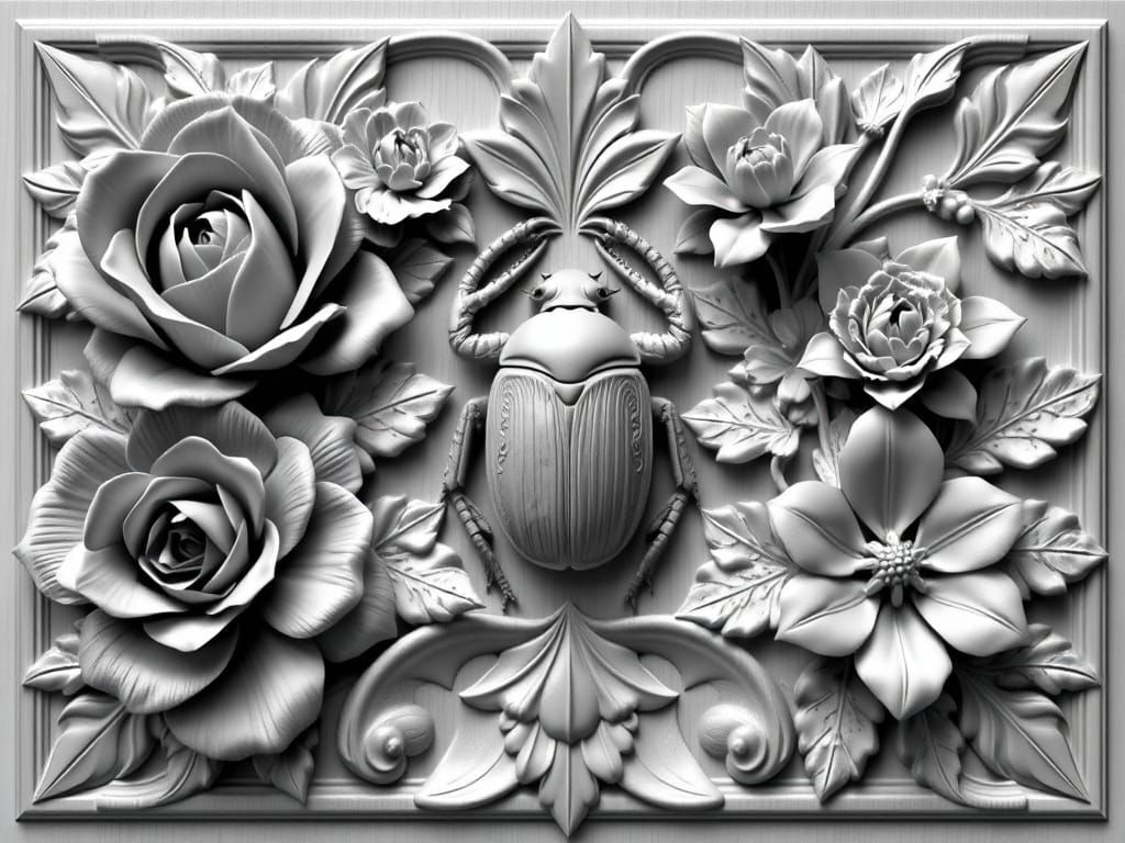 Objective: Generate a high-resolution, greyscale 2.5D depth map for a ...