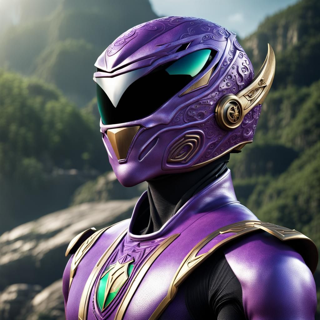 Jason david frank as tommy oliver as the lilac octopus power ranger in ...