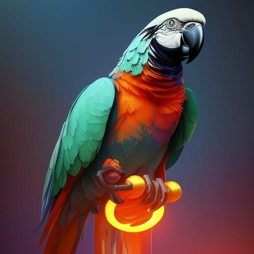 parrot - AI Generated Artwork - NightCafe Creator