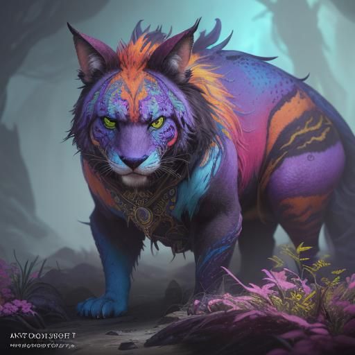 colorfull animal - AI Generated Artwork - NightCafe Creator