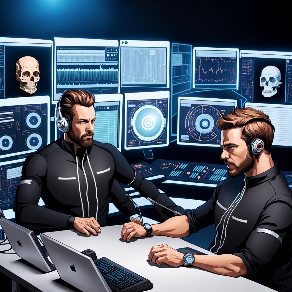 Anatomically accurate depiction of techno gurus-aesthetically striking ...