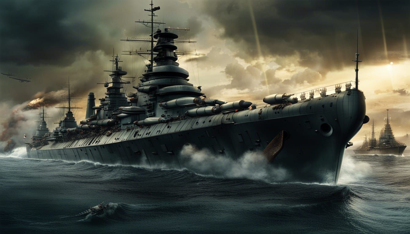 Battleship - AI Generated Artwork - NightCafe Creator