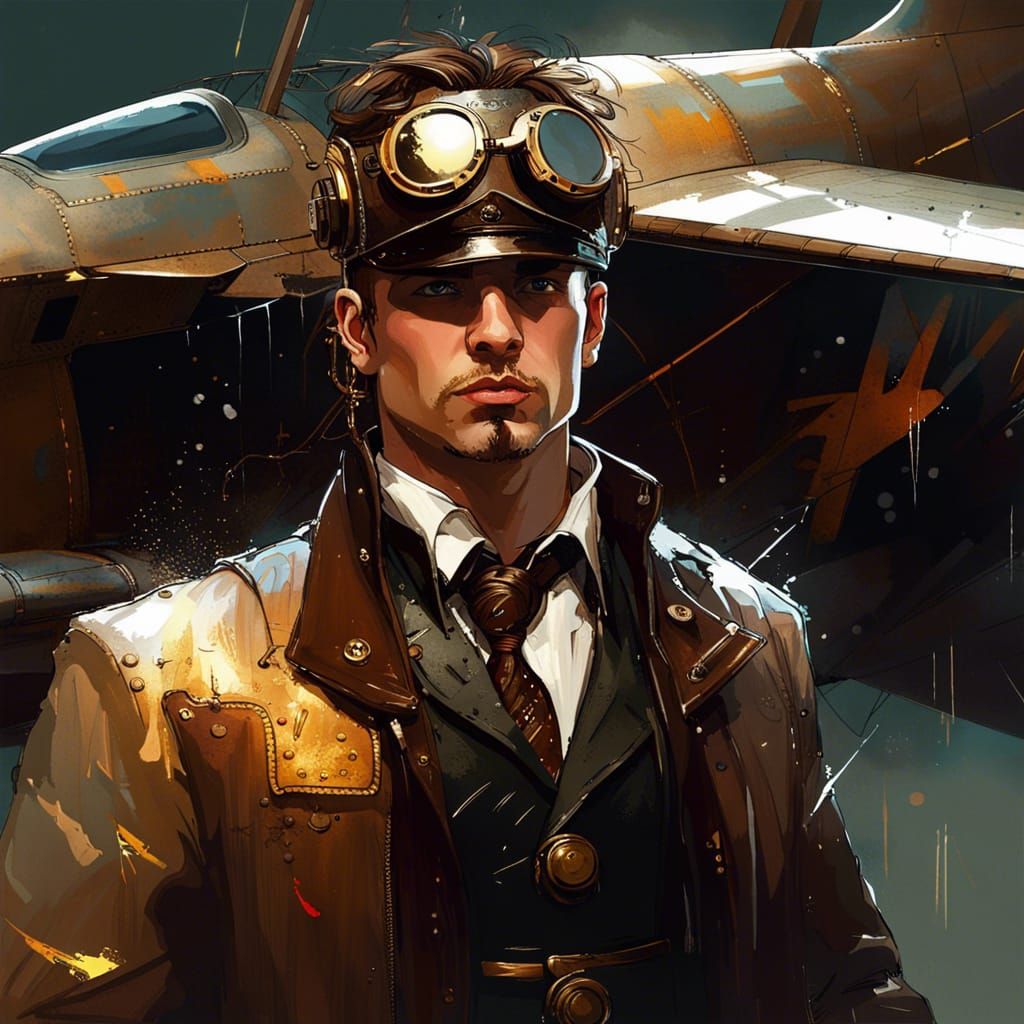 Aviator - AI Generated Artwork - NightCafe Creator