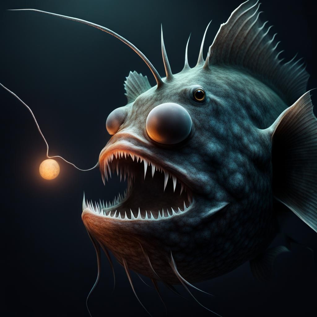 Anglerfish - AI Generated Artwork - NightCafe Creator