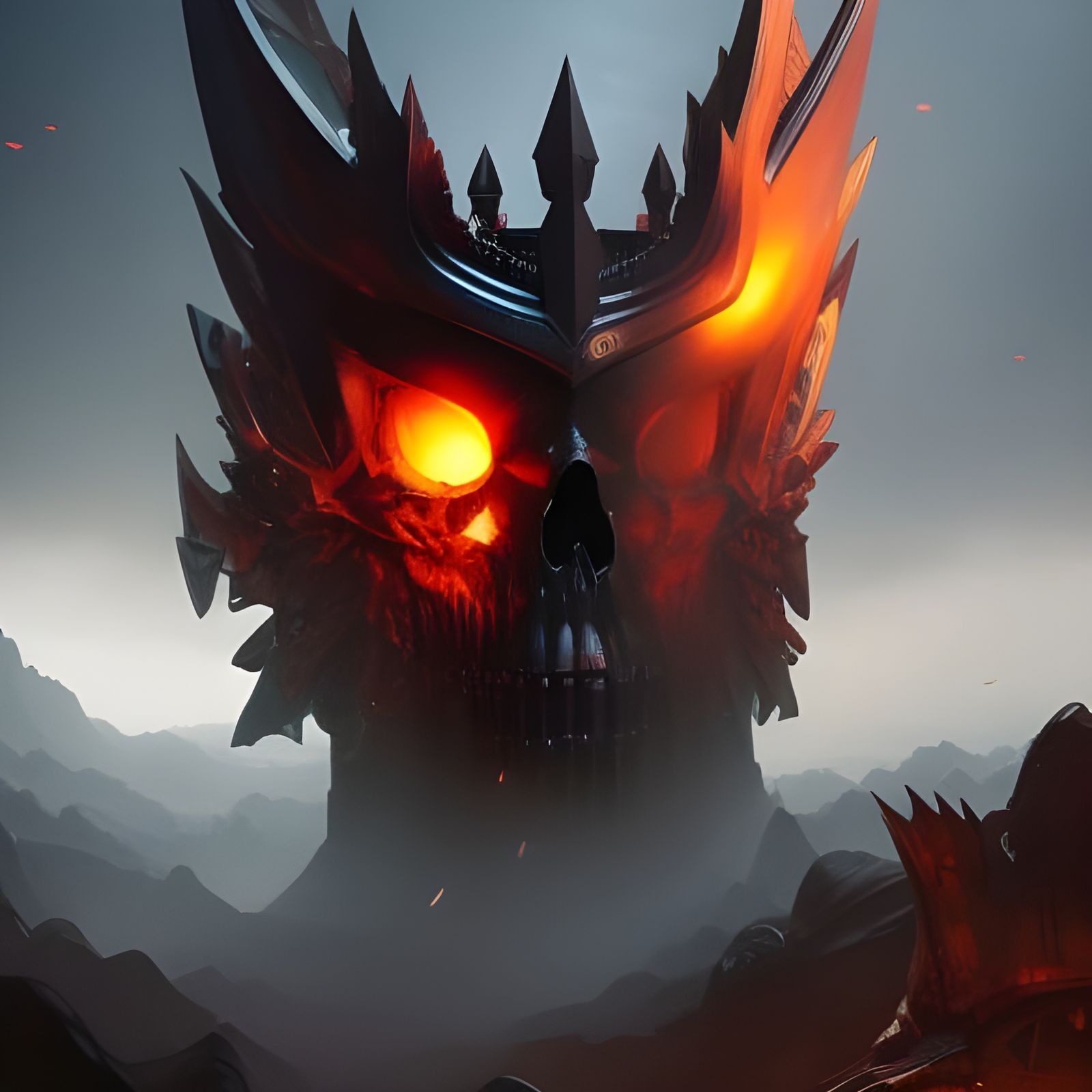 Crowned Undead - AI Generated Artwork - NightCafe Creator