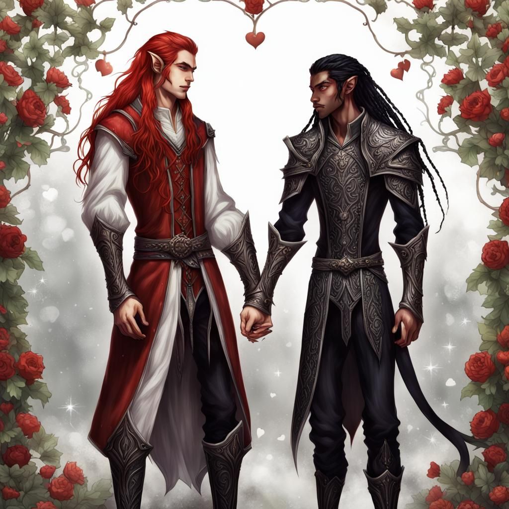 Fingon and Maedhros - AI Generated Artwork - NightCafe Creator