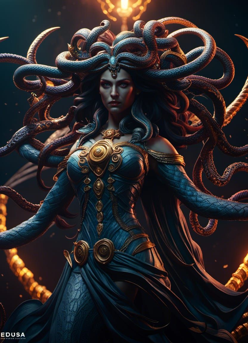 Medusa 2 - AI Generated Artwork - NightCafe Creator