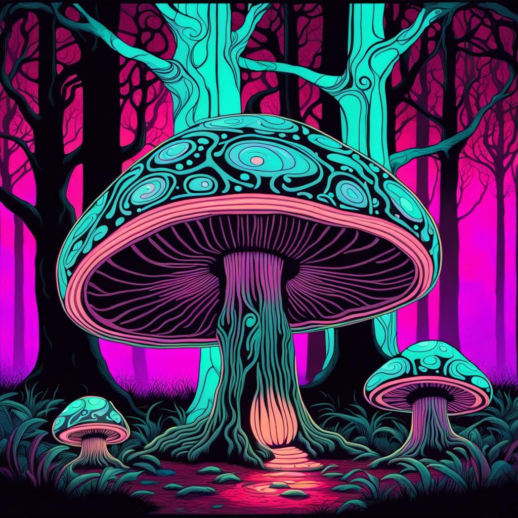 black light art - AI Generated Artwork - NightCafe Creator