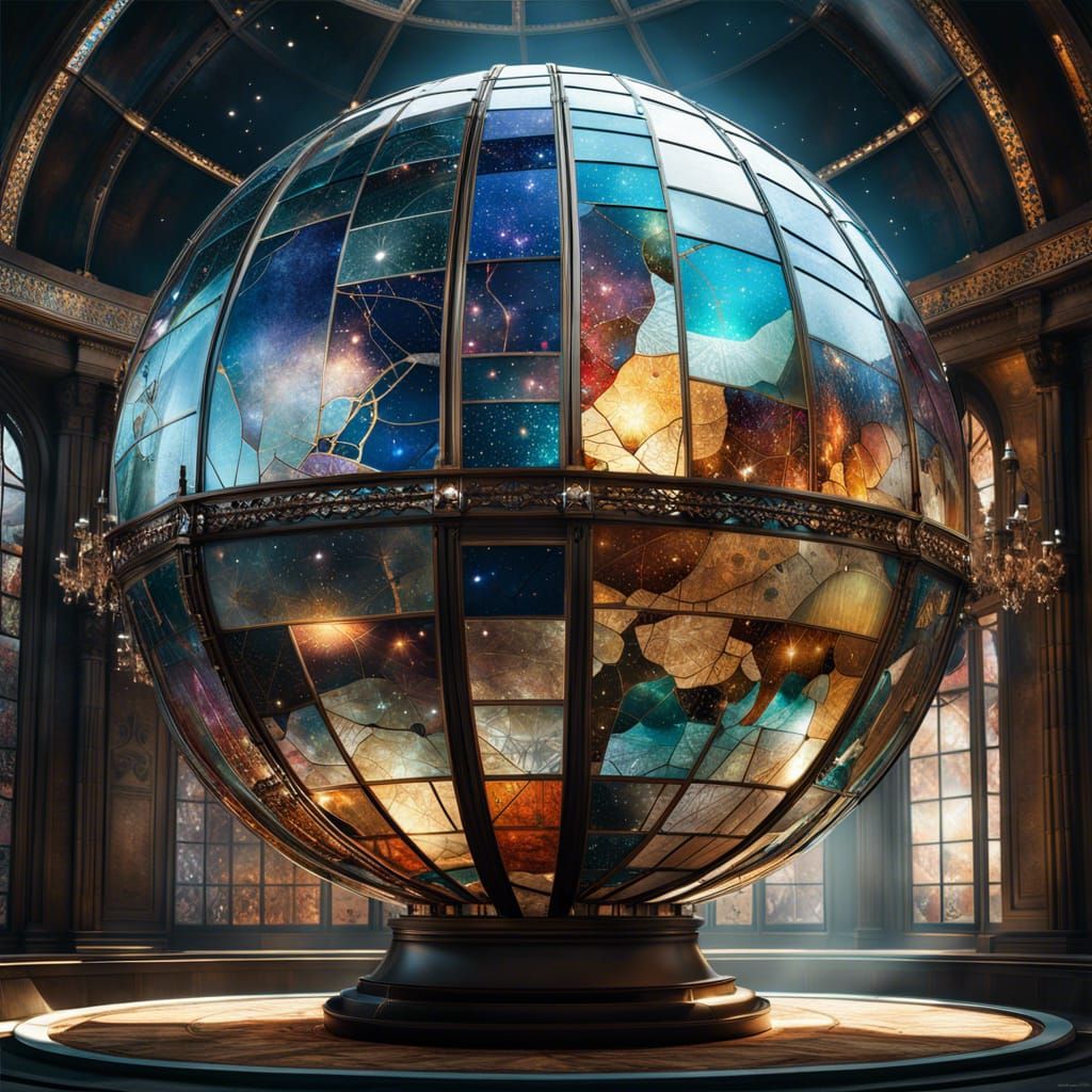 Celestial Sphere - AI Generated Artwork - NightCafe Creator