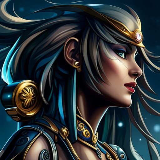 Clockpunk Princess V3 - AI Generated Artwork - NightCafe Creator