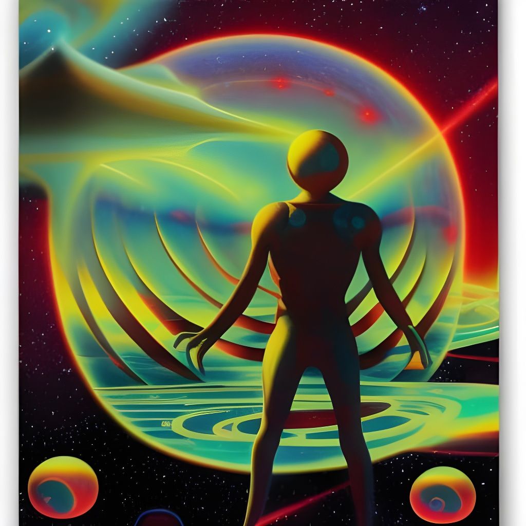 The Forgotten Planets On The Astral Plane - AI Generated Artwork ...