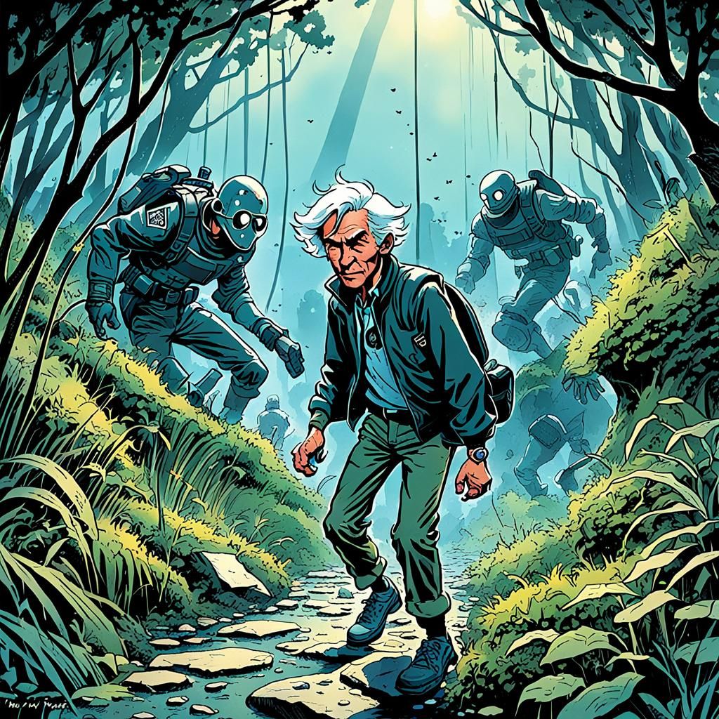 By Mort Drucker - AI Generated Artwork - NightCafe Creator