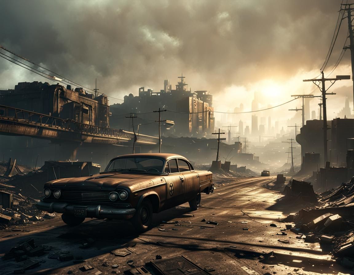 Fallout Vibes - AI Generated Artwork - NightCafe Creator