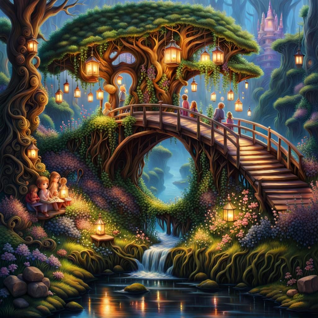 Bridge - AI Generated Artwork - NightCafe Creator