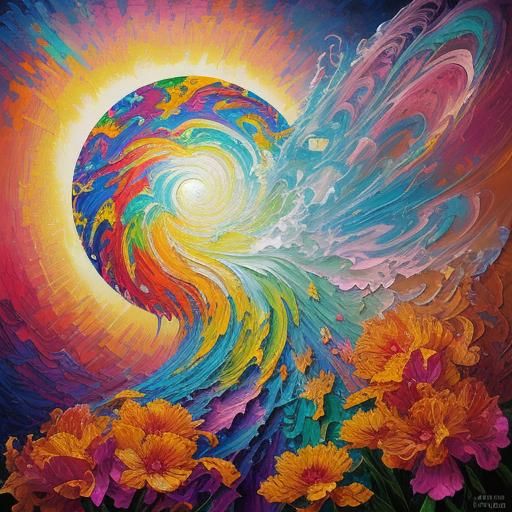 Abstract - AI Generated Artwork - NightCafe Creator