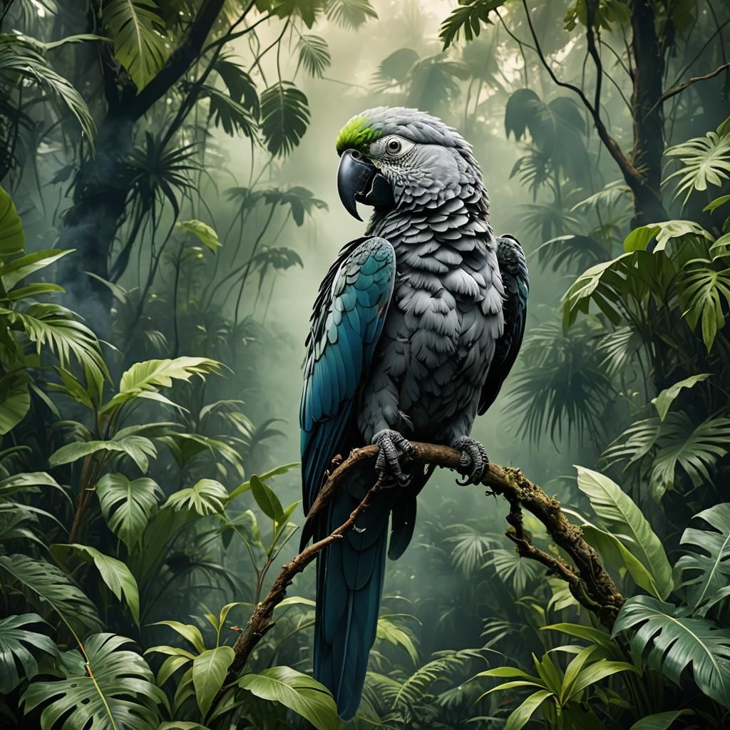 Parrot - AI Generated Artwork - NightCafe Creator