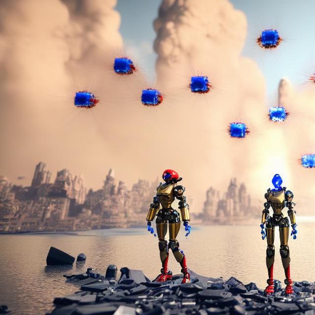 Orbit beach defenses relies on a cyborg army for defense. - AI ...