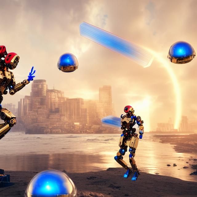 Orbit beach defenses relies on a cyborg army for defense. - AI ...