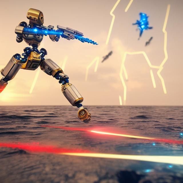 Orbit beach defenses relies on a cyborg army for defense. - AI ...