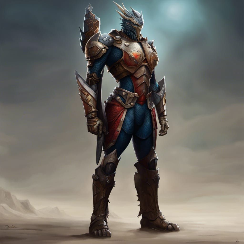 Dragon man evolution - AI Generated Artwork - NightCafe Creator