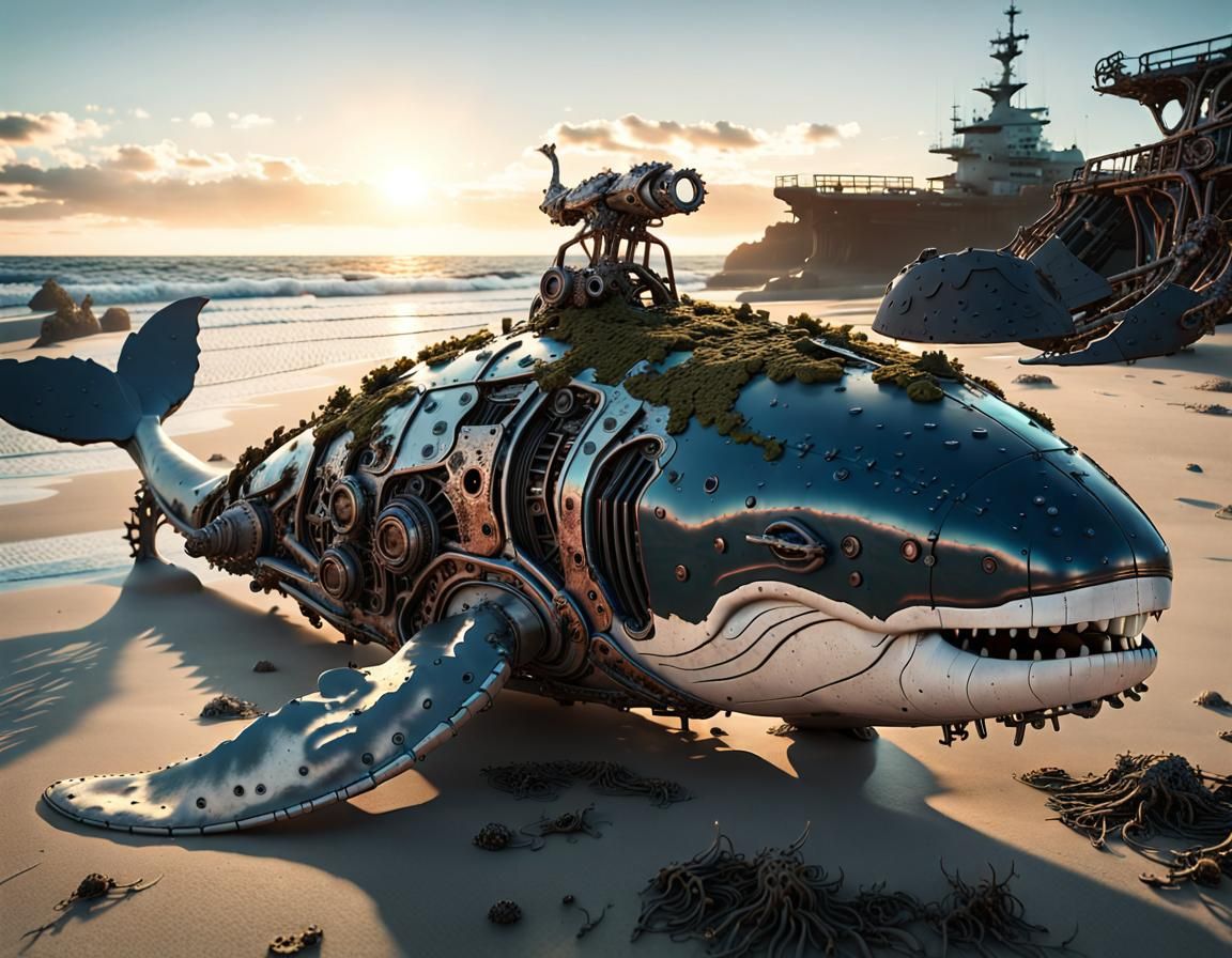 Ancient lost tech of the deep - AI Generated Artwork - NightCafe Creator