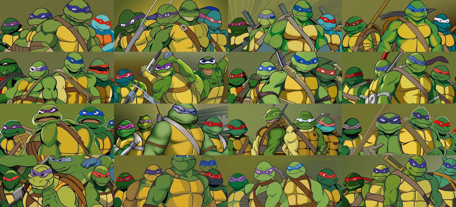 Teenage Mutant Ninja Turtles - AI Generated Artwork - NightCafe Creator