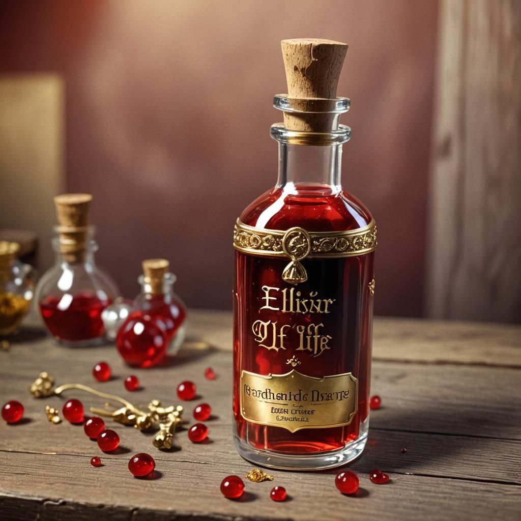 Elixir of Life - AI Generated Artwork - NightCafe Creator