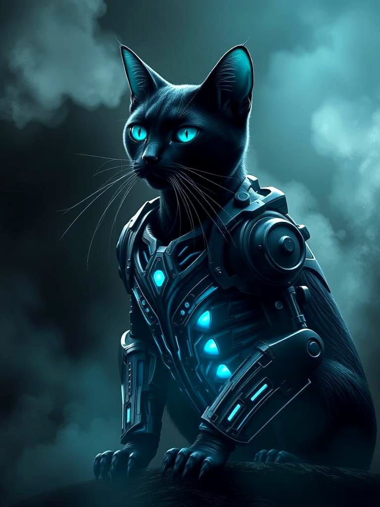 Cyborg cat - Cyborg cat