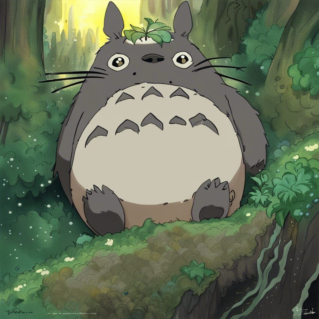 Totoro - AI Generated Artwork - NightCafe Creator