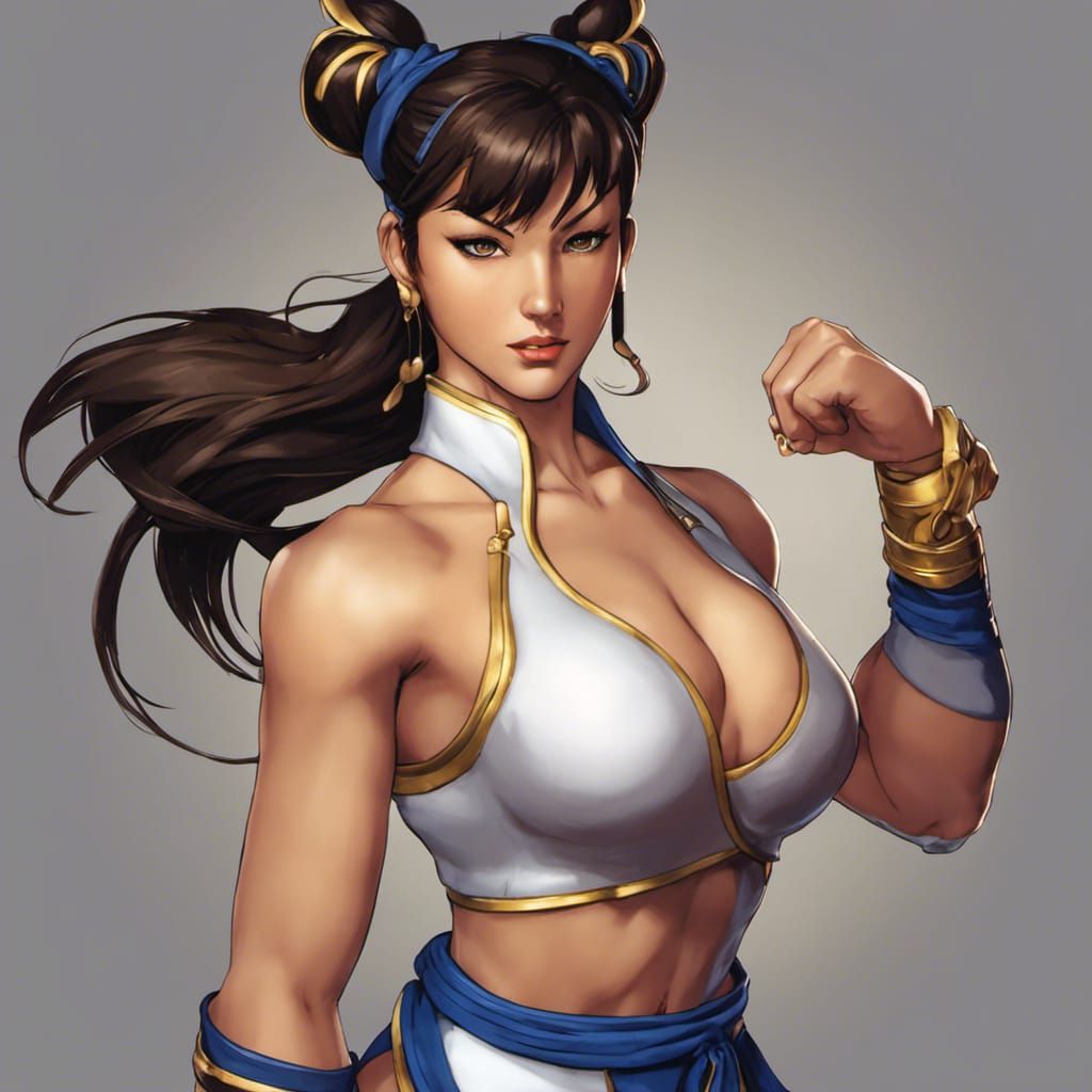 chun-li street fighter - AI Generated Artwork - NightCafe Creator