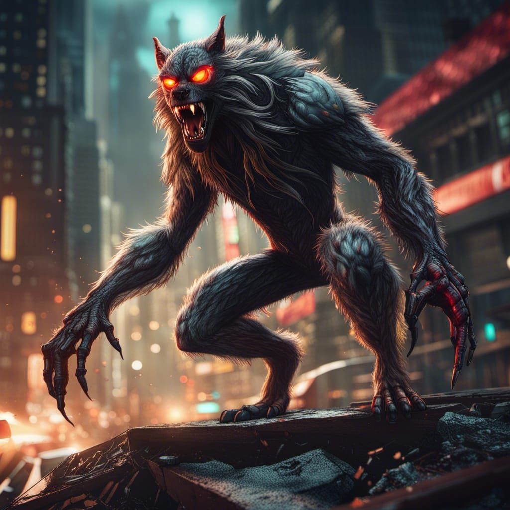 Avatar of Fenrir - AI Generated Artwork - NightCafe Creator