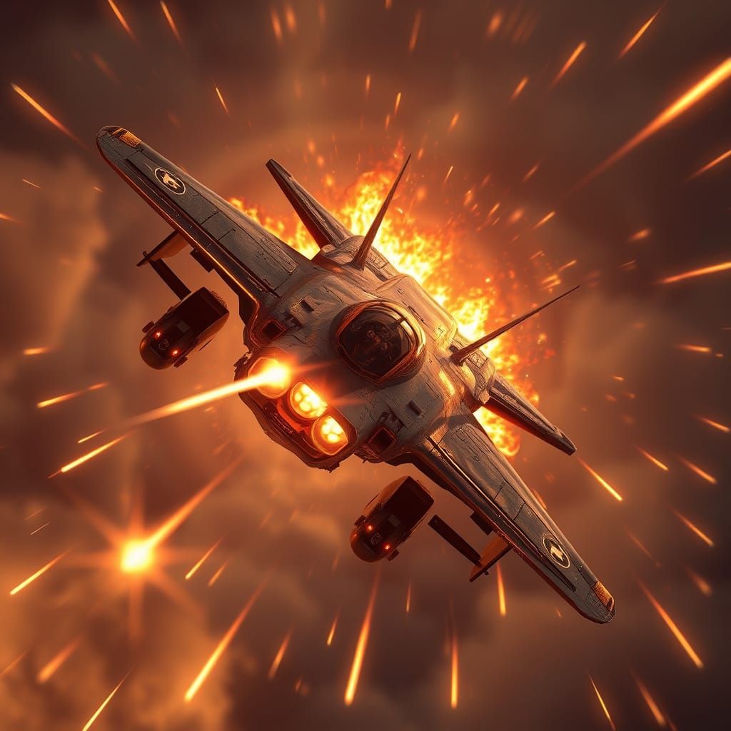 fighter jet dodging bullets - Epic Fighter Jet in Cinematic...