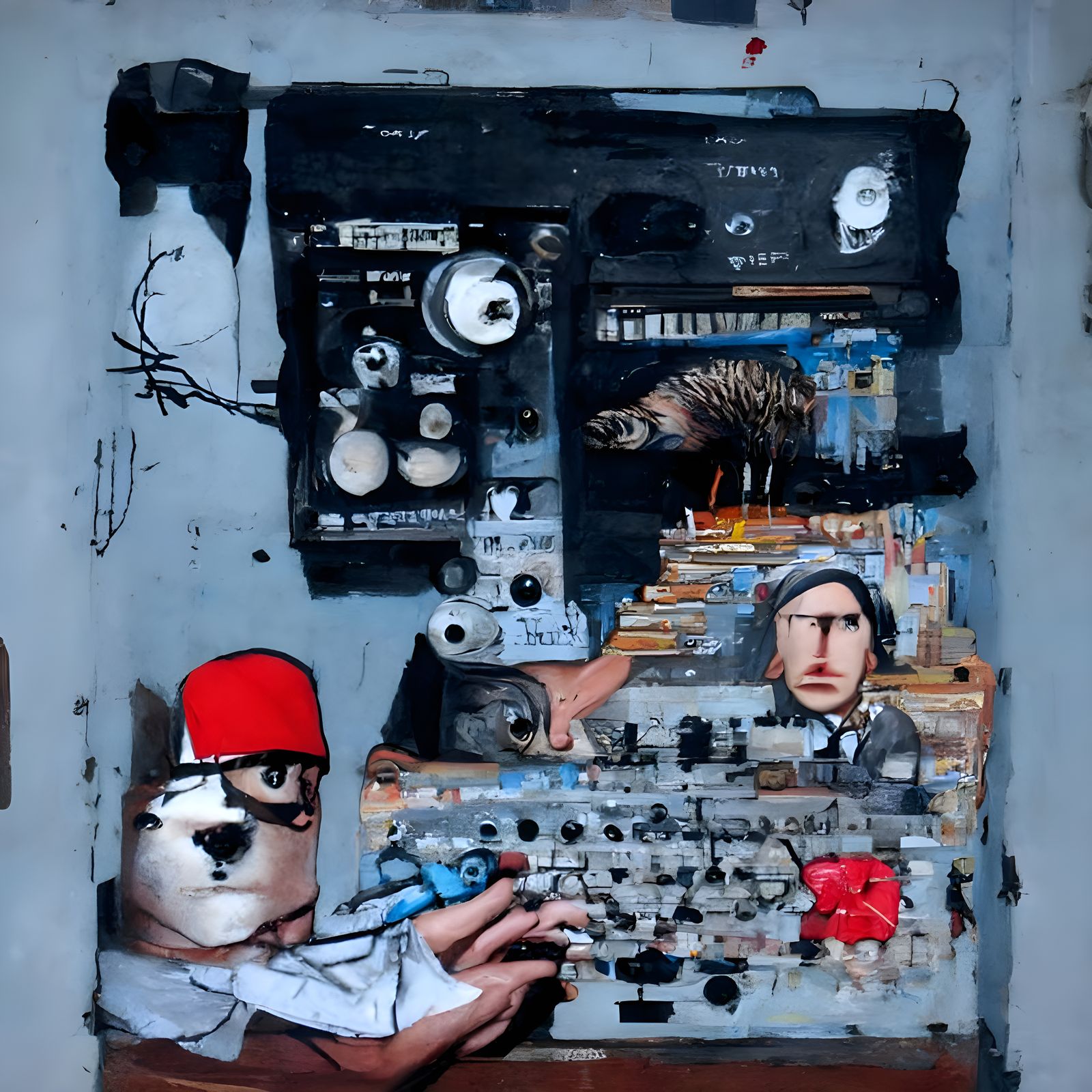 Modular synthesizer artist. - AI Generated Artwork - NightCafe Creator