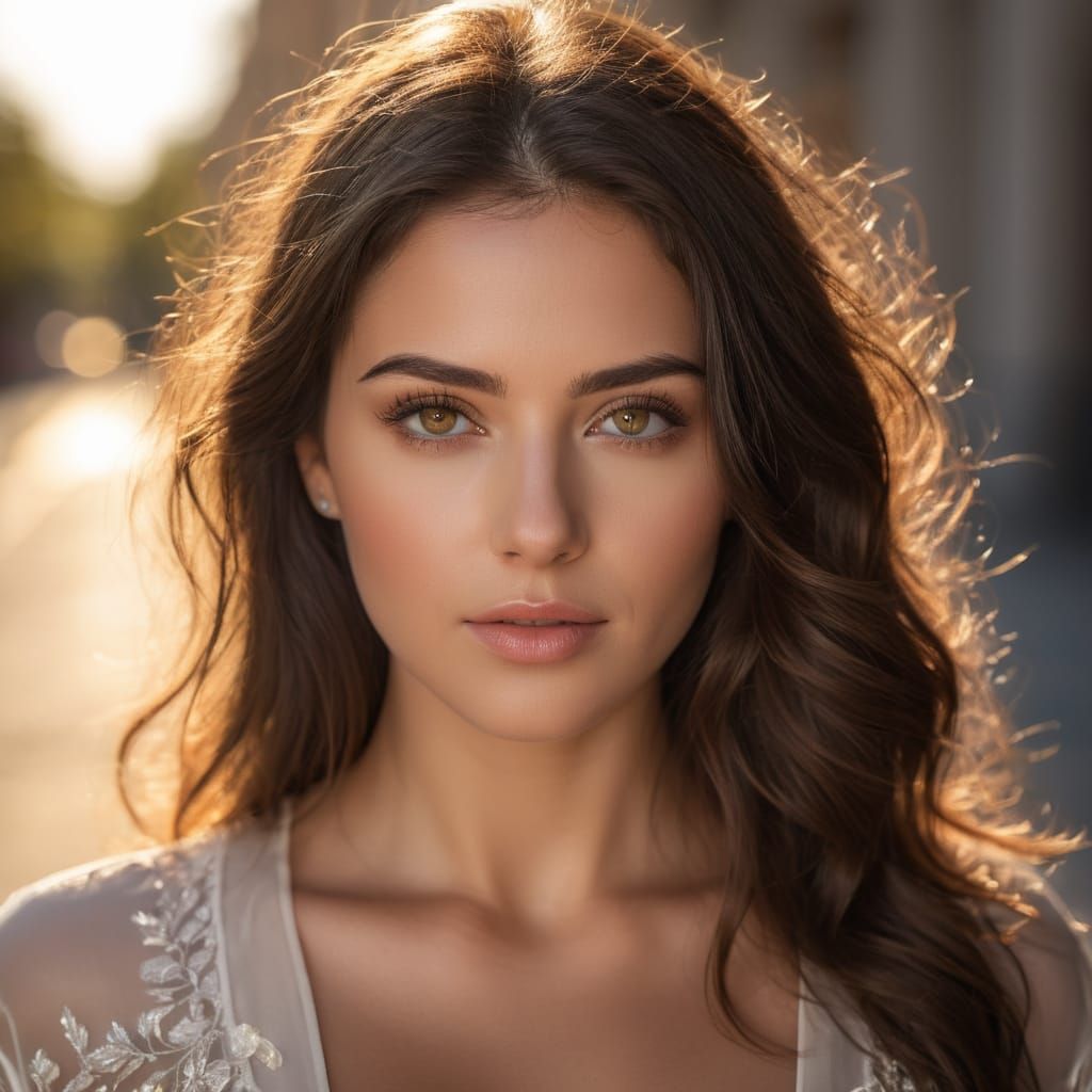 Hazel eyes IV - AI Generated Artwork - NightCafe Creator