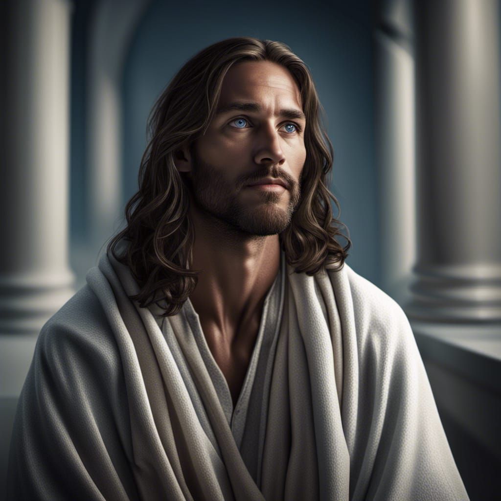 Jesus - AI Generated Artwork - NightCafe Creator