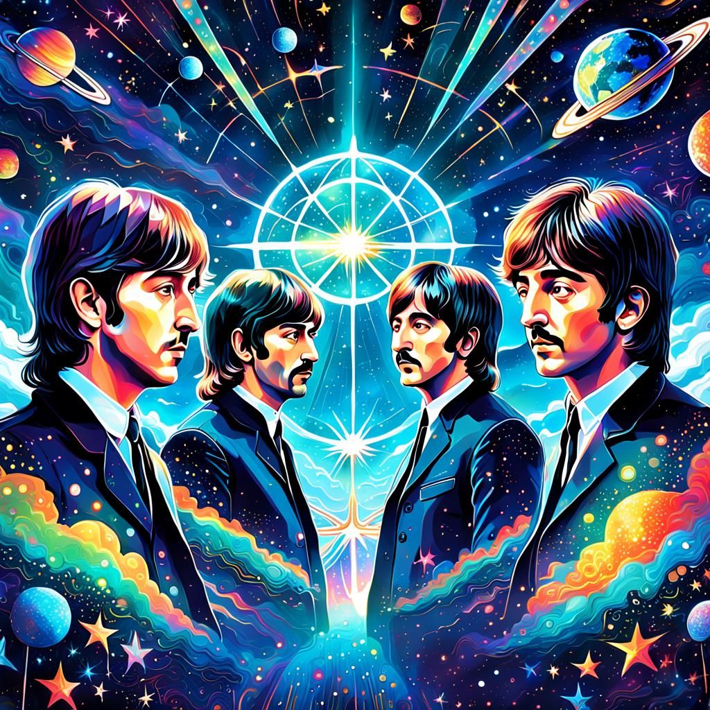 The Beatles! - AI Generated Artwork - NightCafe Creator