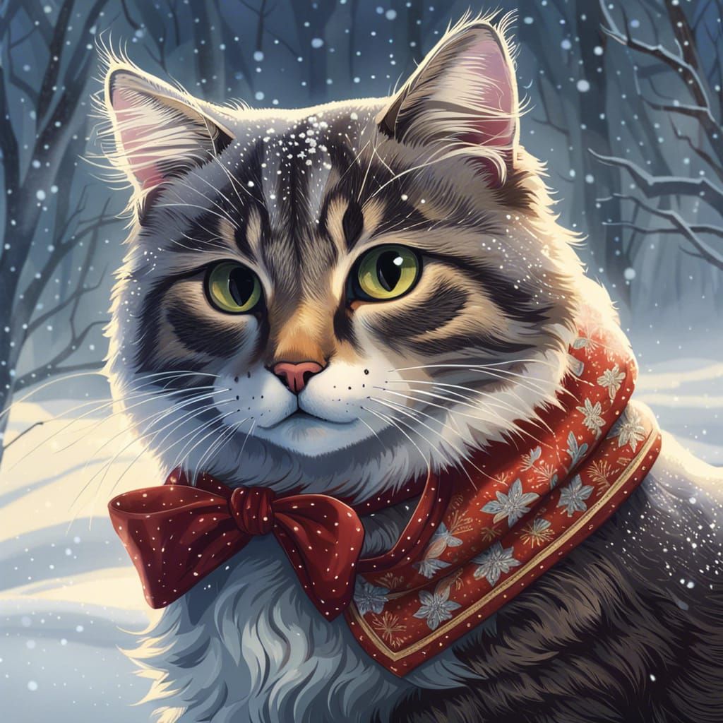 Eb-purr-nezer Scrooge - AI Generated Artwork - NightCafe Creator