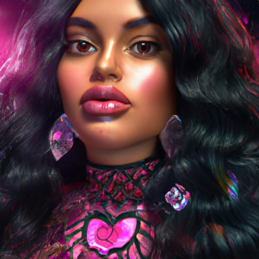 Strange Lady - AI Generated Artwork - NightCafe Creator