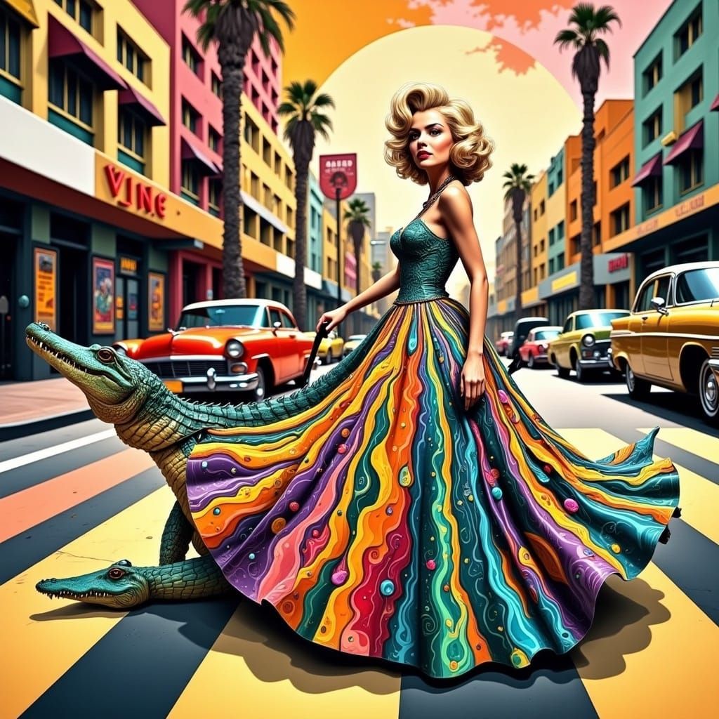 Marilyn Monroe wearing crocs... - Marilyn Monroe Walks an Al...