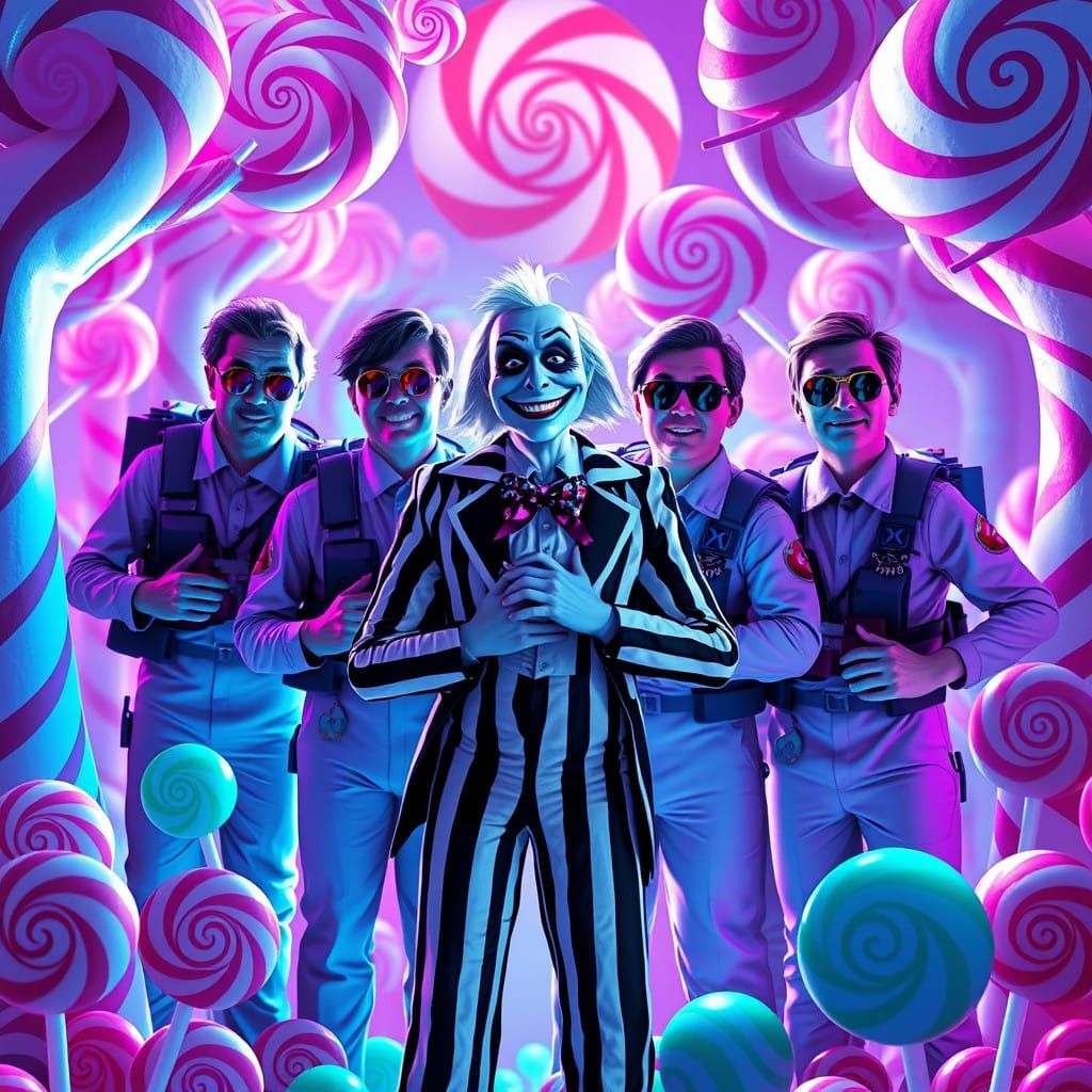 Beetlejuice meets the Ghostbusters - Mischief Meets Mayhem i...