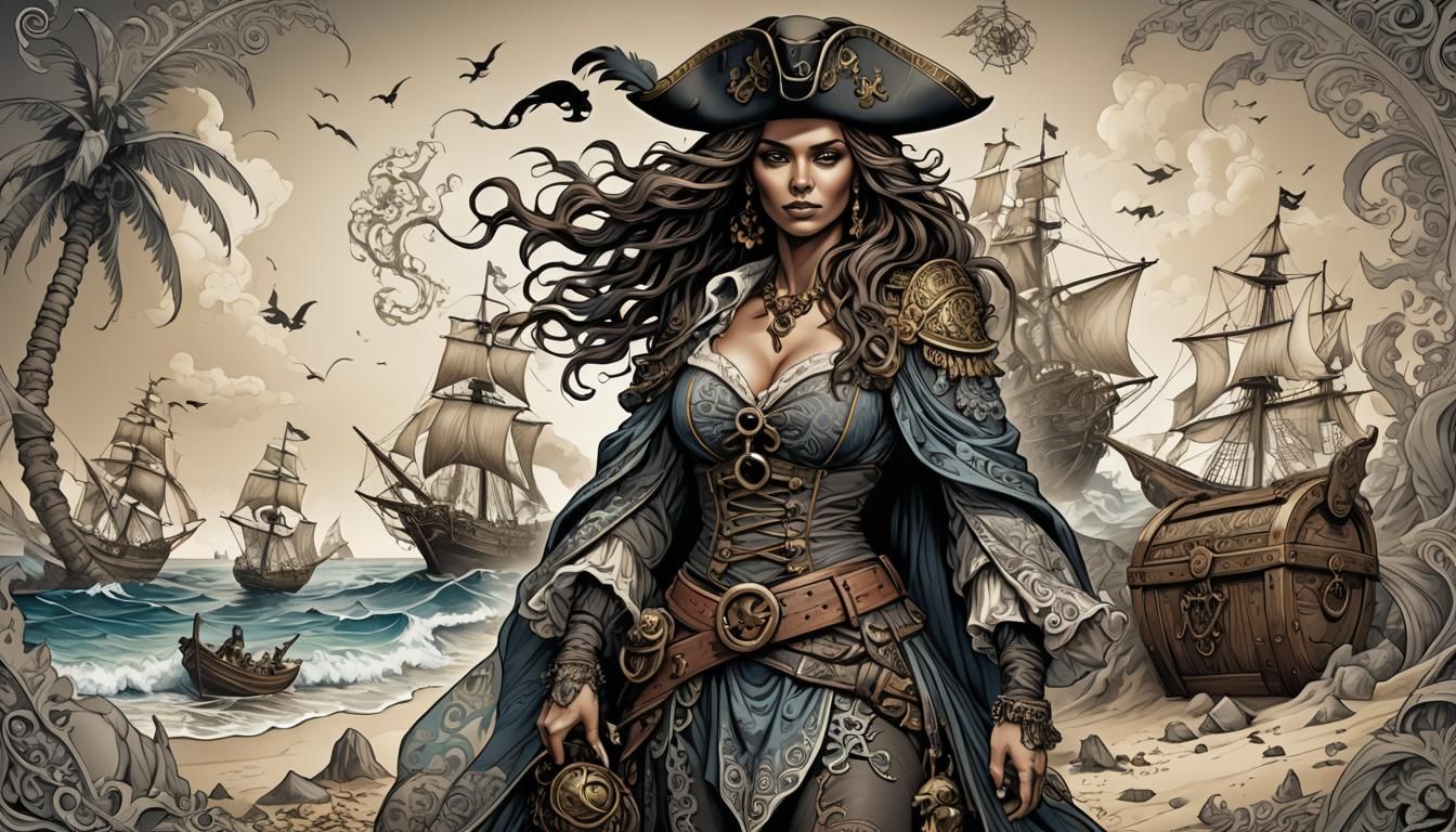 PIRATE BOOTY - AI Generated Artwork - NightCafe Creator