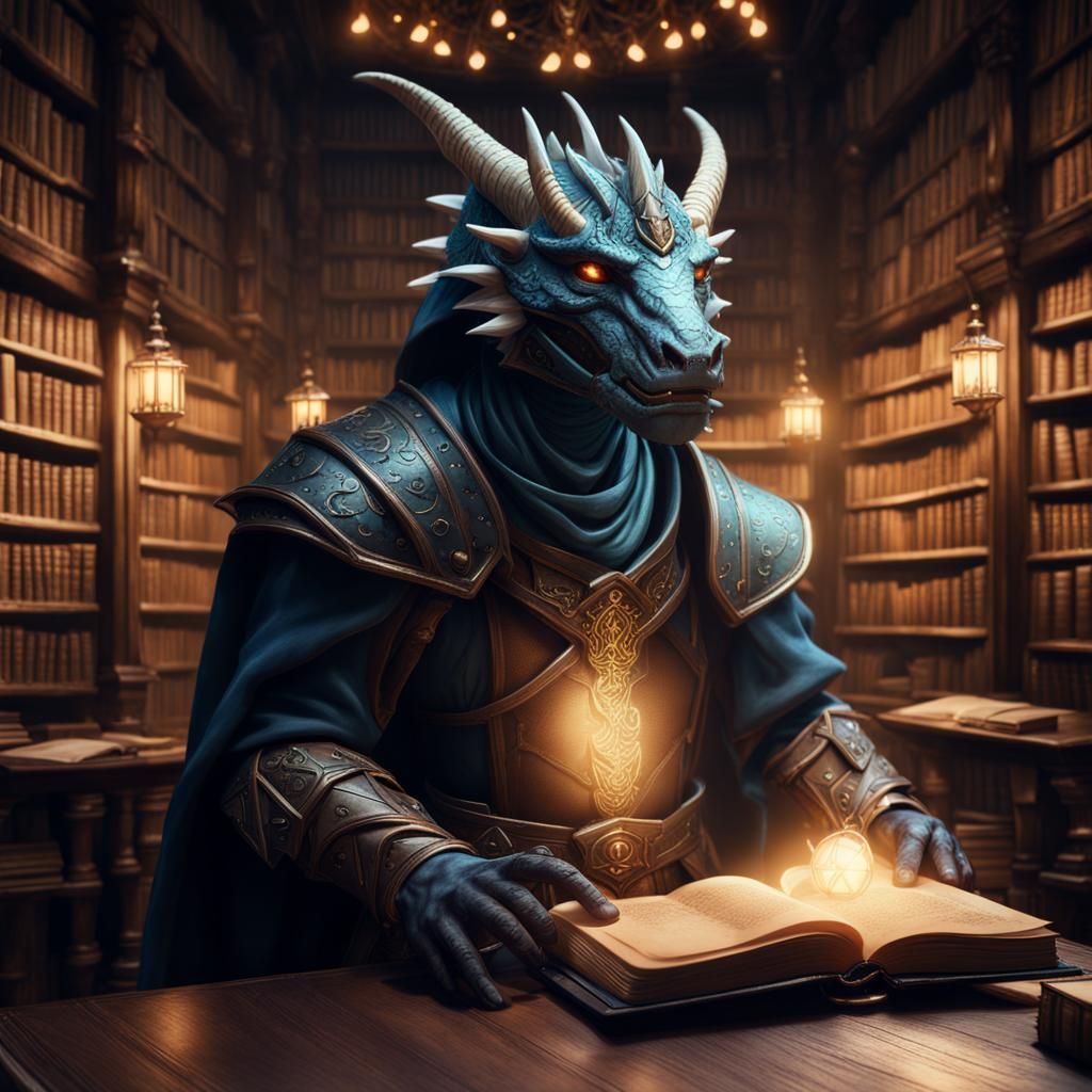 The librarian - AI Generated Artwork - NightCafe Creator