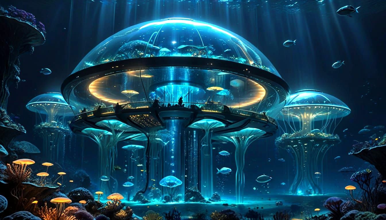 Neon Abyss: The Oceanic Skyline - Neon Abyss: The Oceanic Sk...