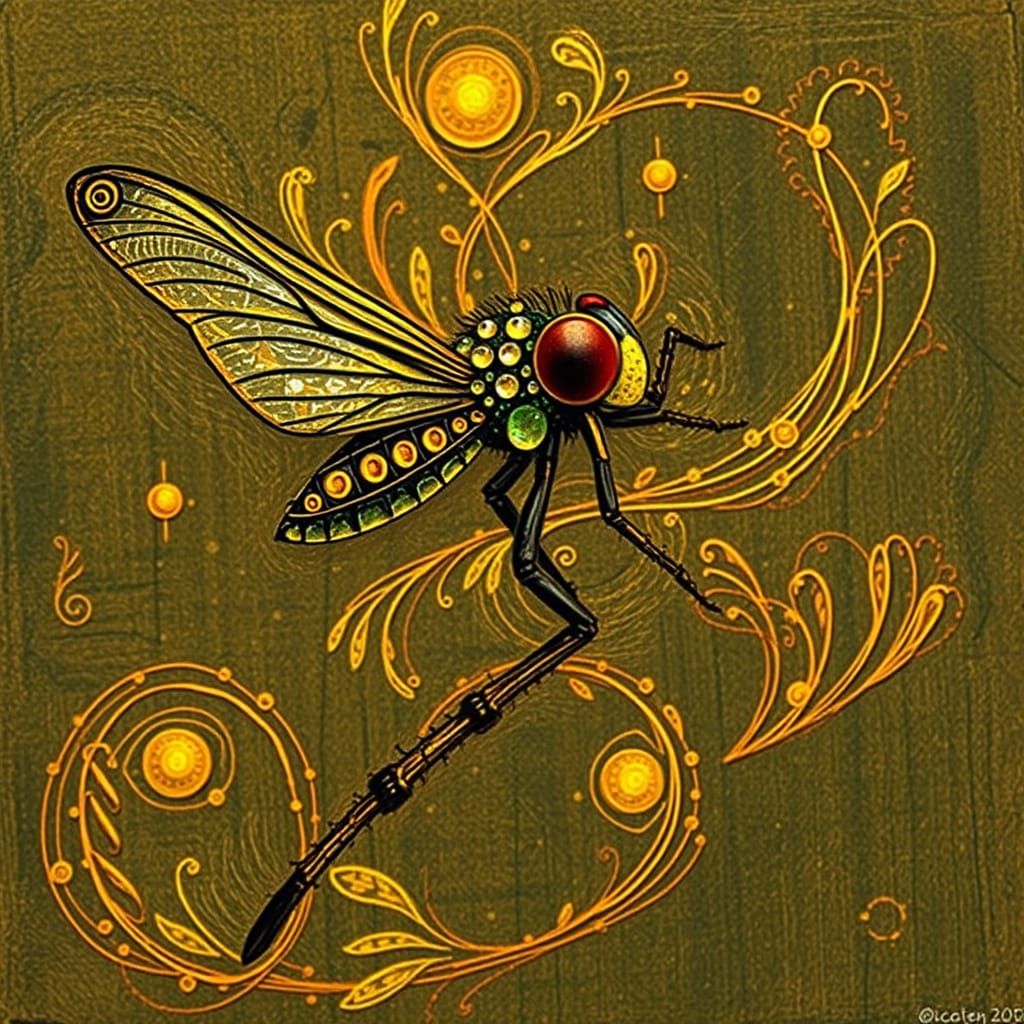 Art firefly, Beauty is not what the eye perceives,... - AI Art