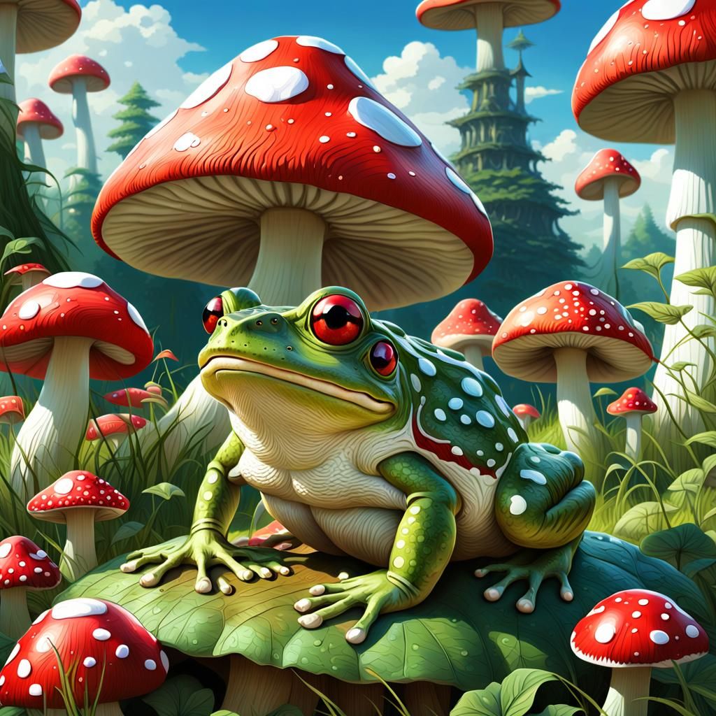 Ribbit - AI Generated Artwork - NightCafe Creator