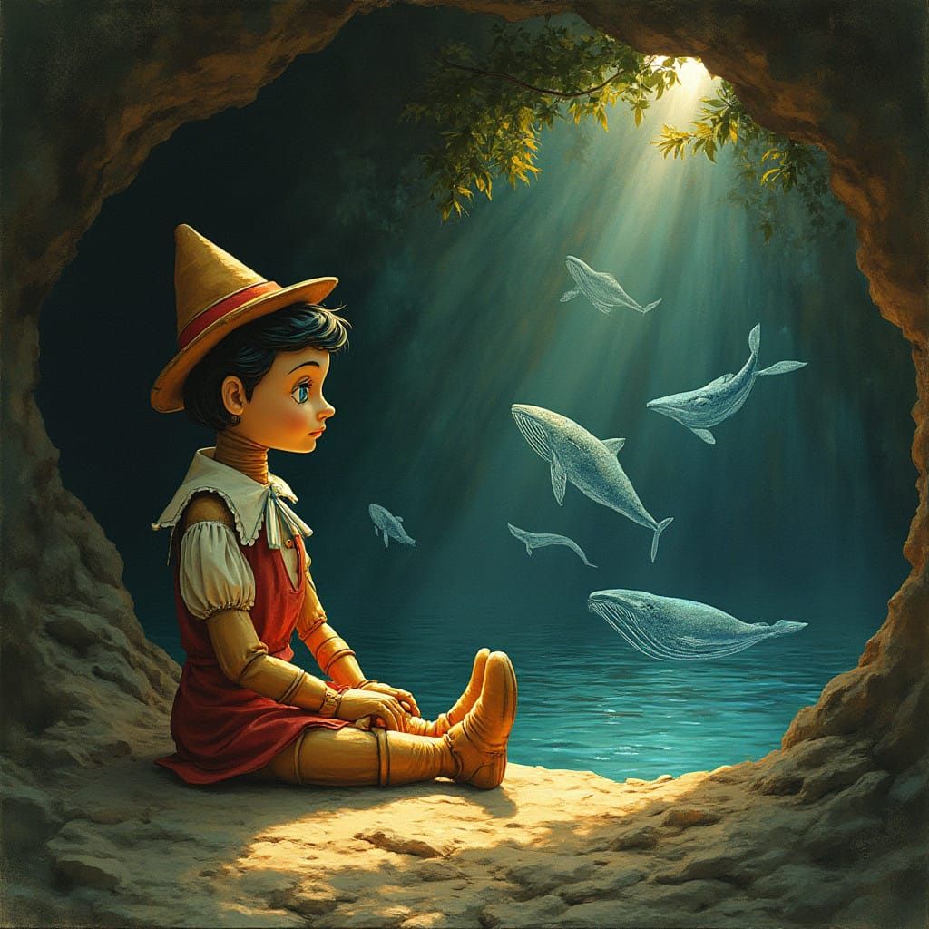A third Pinocchio in the Whales Cave